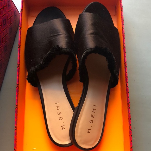 M. Gemi | Shoes | M Gemi Black Flats | Poshmark